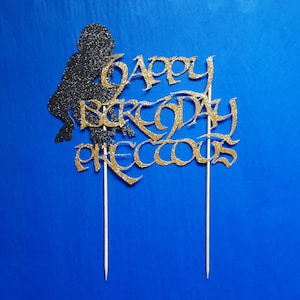 Hobbit Cake Topper Fantasy Party Decor Tolkien Birthday Decorations ...