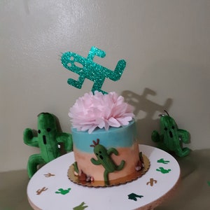 Oasis Birthday Cake Topper - Etsy