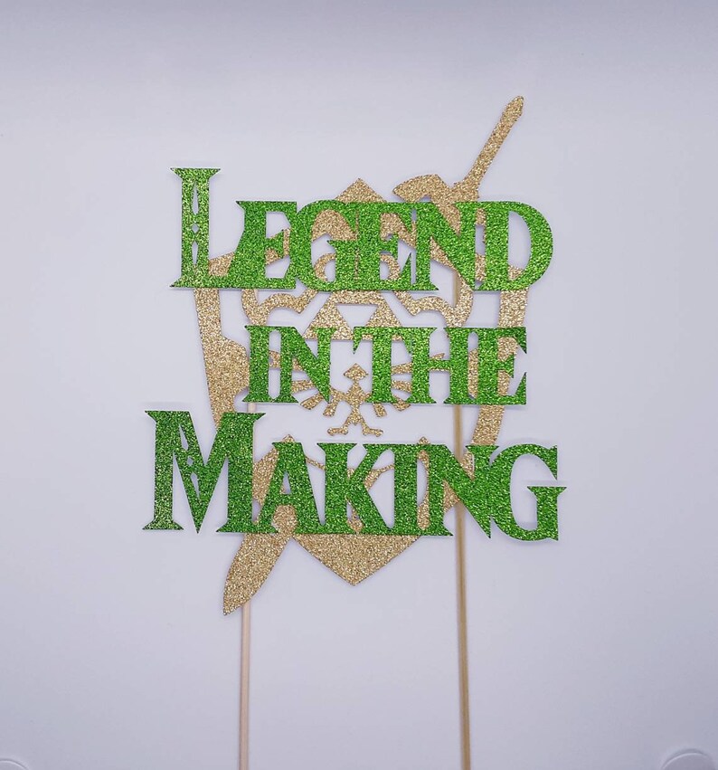 Zelda Cake Topper Zelda Party Decor Zelda Birthday | Etsy