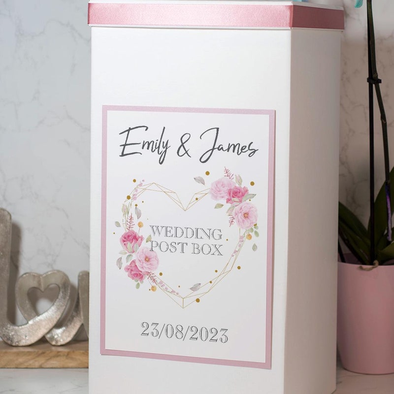 Wedding Post Box Floral - Etsy UK