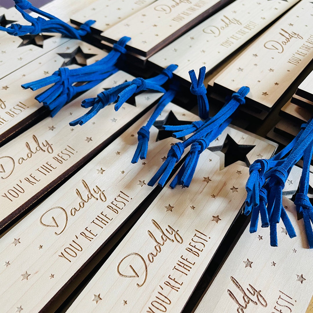 Branded Business Logo Bespoke Wooden Engraved Bulk Bookmarks - Etsy UK