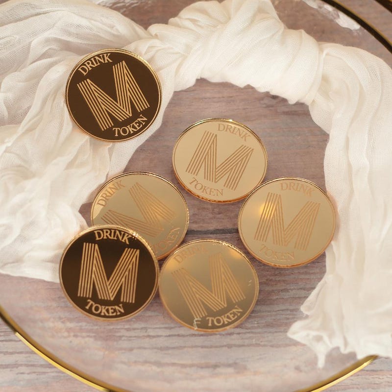 Drink Tokens - Etsy UK