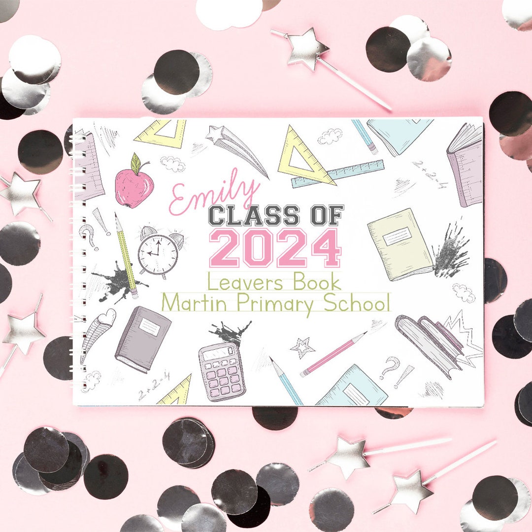 Personalised Primary School Leavers Year 6 Message Memory Book - Etsy