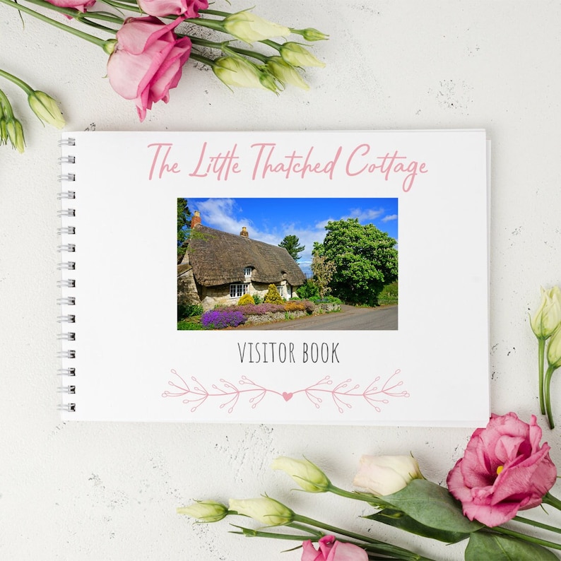 Personalised Holiday Cottage Venue Visitor Comments Book - Etsy UK