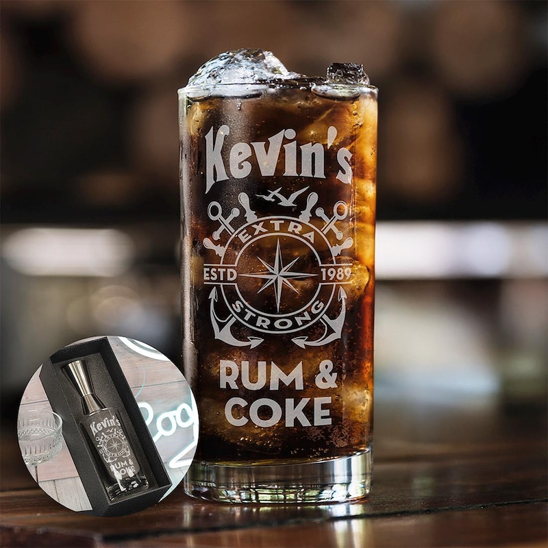 Rum Glasses - Etsy UK