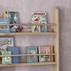 Oak Plate Rack, Plate Display Rack Oak Wall Shelf, Oak Mug Holder, Oak ...