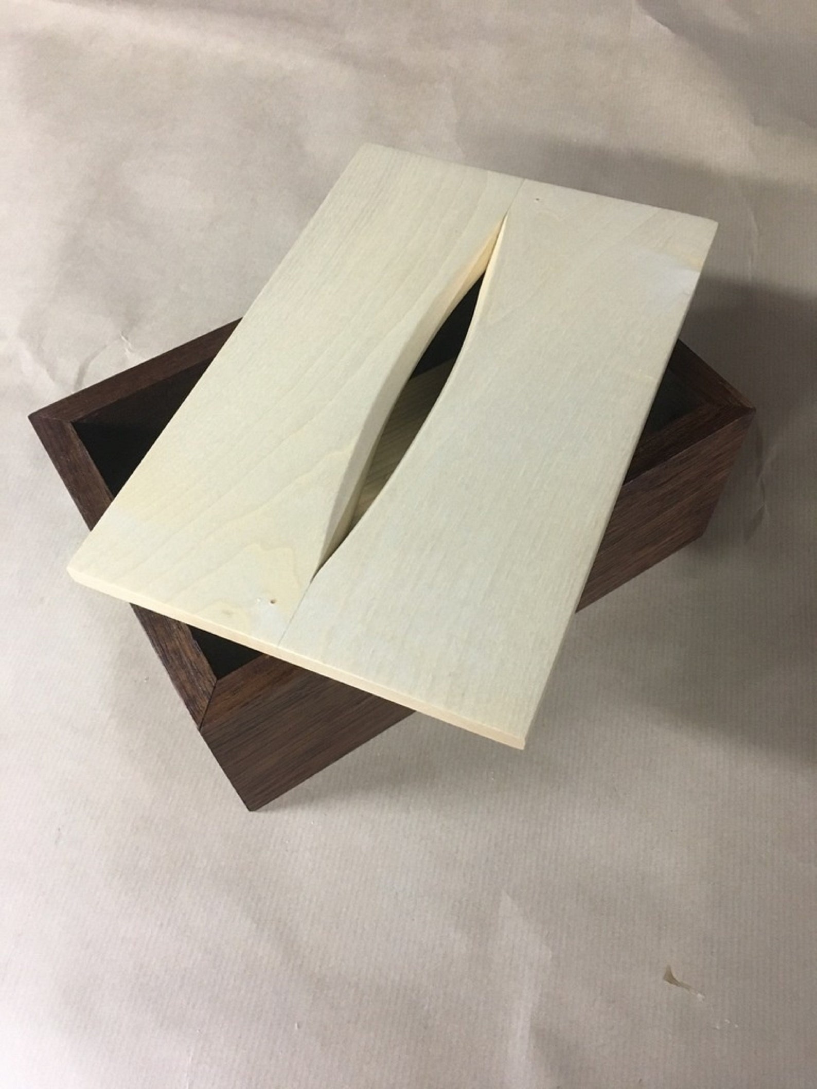 Wooden napkin holder Lunch Napkins Box Rustic oak napkins | Etsy