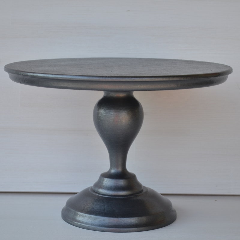 Silver Cake Stand - Etsy