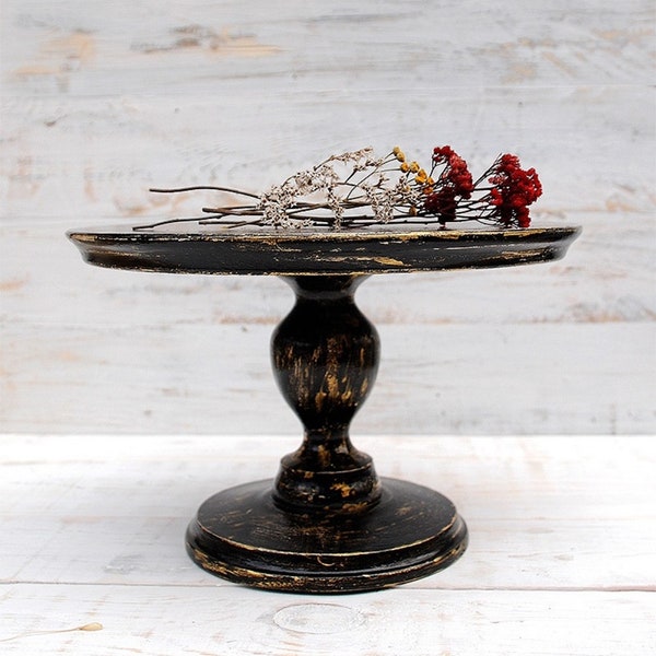Barnwood Cake Stand - Etsy