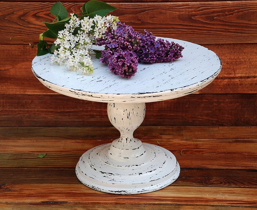 Wooden Cake Stand, Rustic Wedding Cake Stand, Rustic Birthday Cake ...