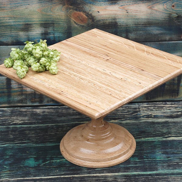 Square Cake Stand - Etsy