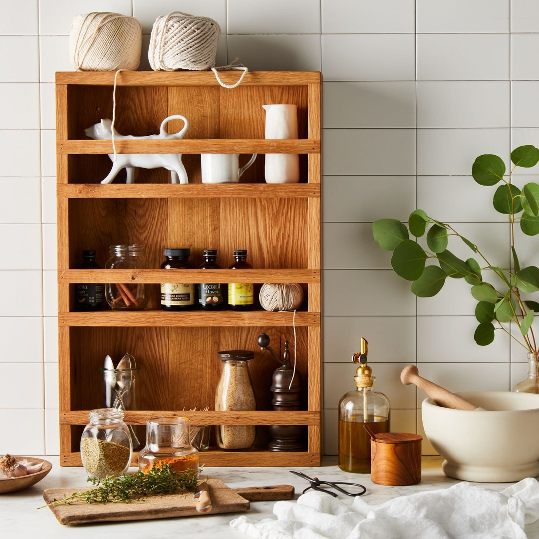 16x24 Inches Wooden Countertop Organiser, Kitchen Organizer, Table ...