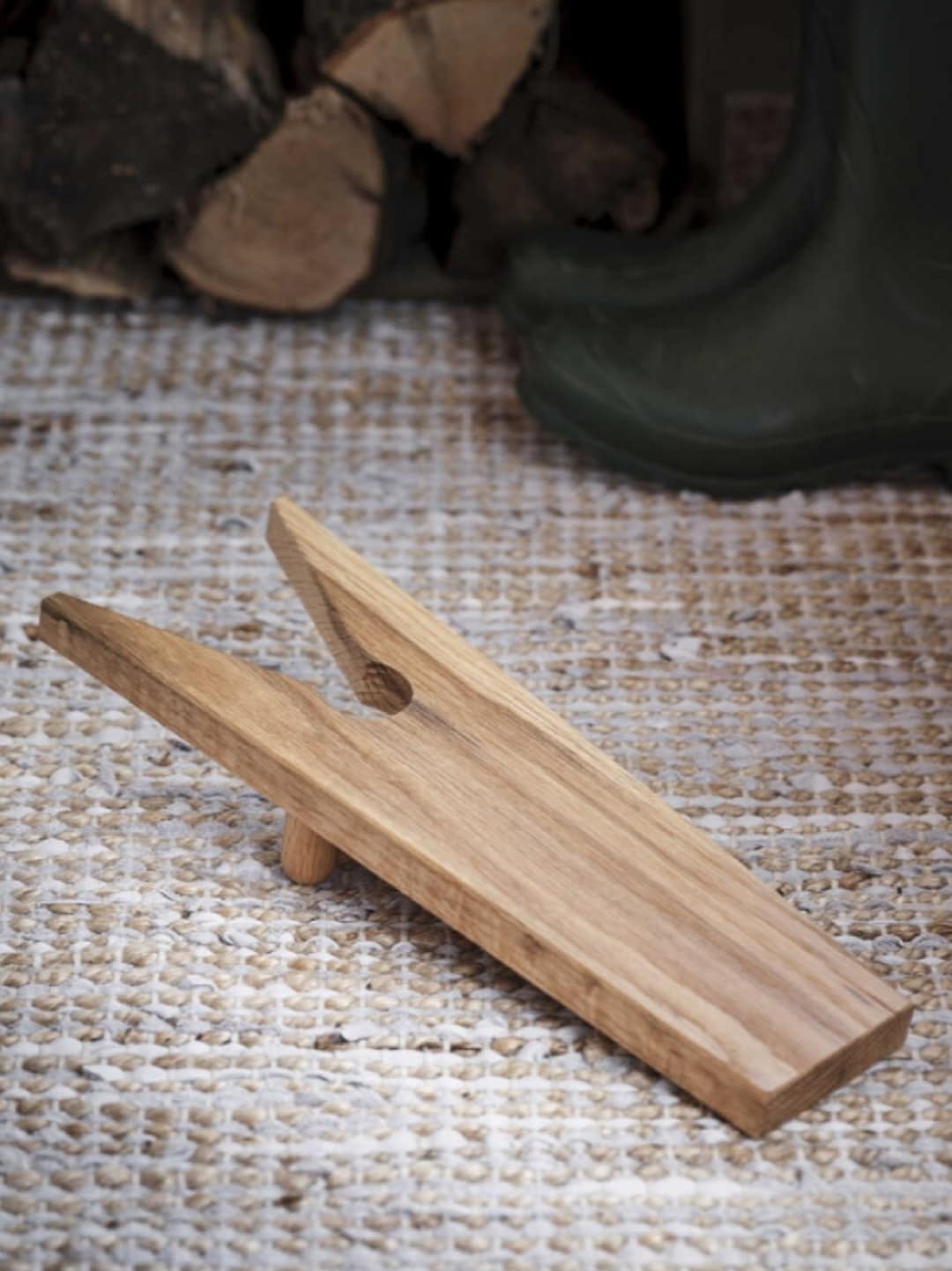 Oak Boot Jack, Traditional Oak Boot Jack, English Oak Boot Jack ...