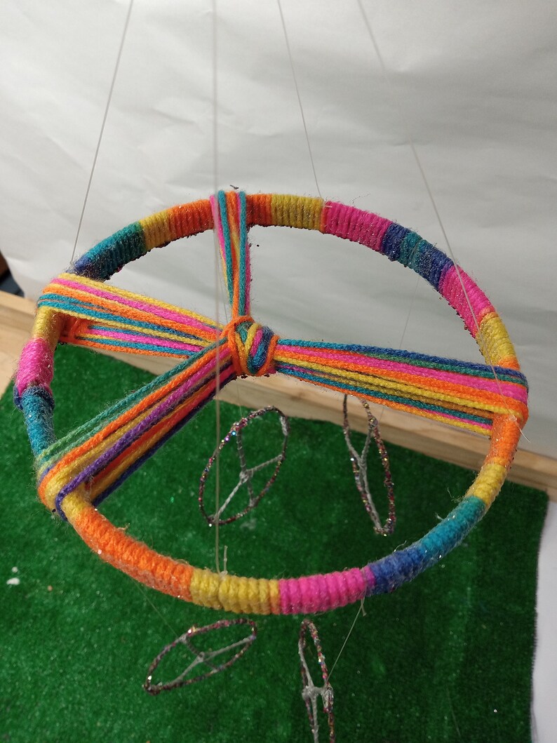 Hand Made Home Made Peace Mobile NBPE1905E - Etsy