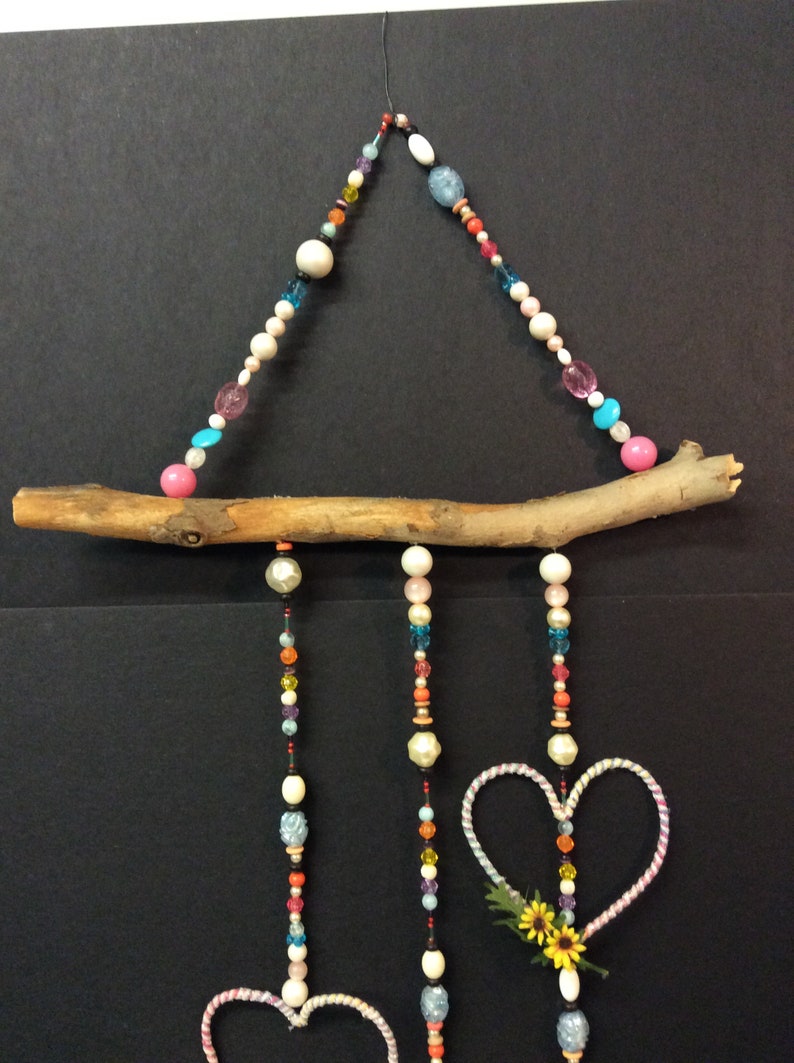 Handmade Hanging Hearts - Wall - Ceiling - Inside - Outside - New ...
