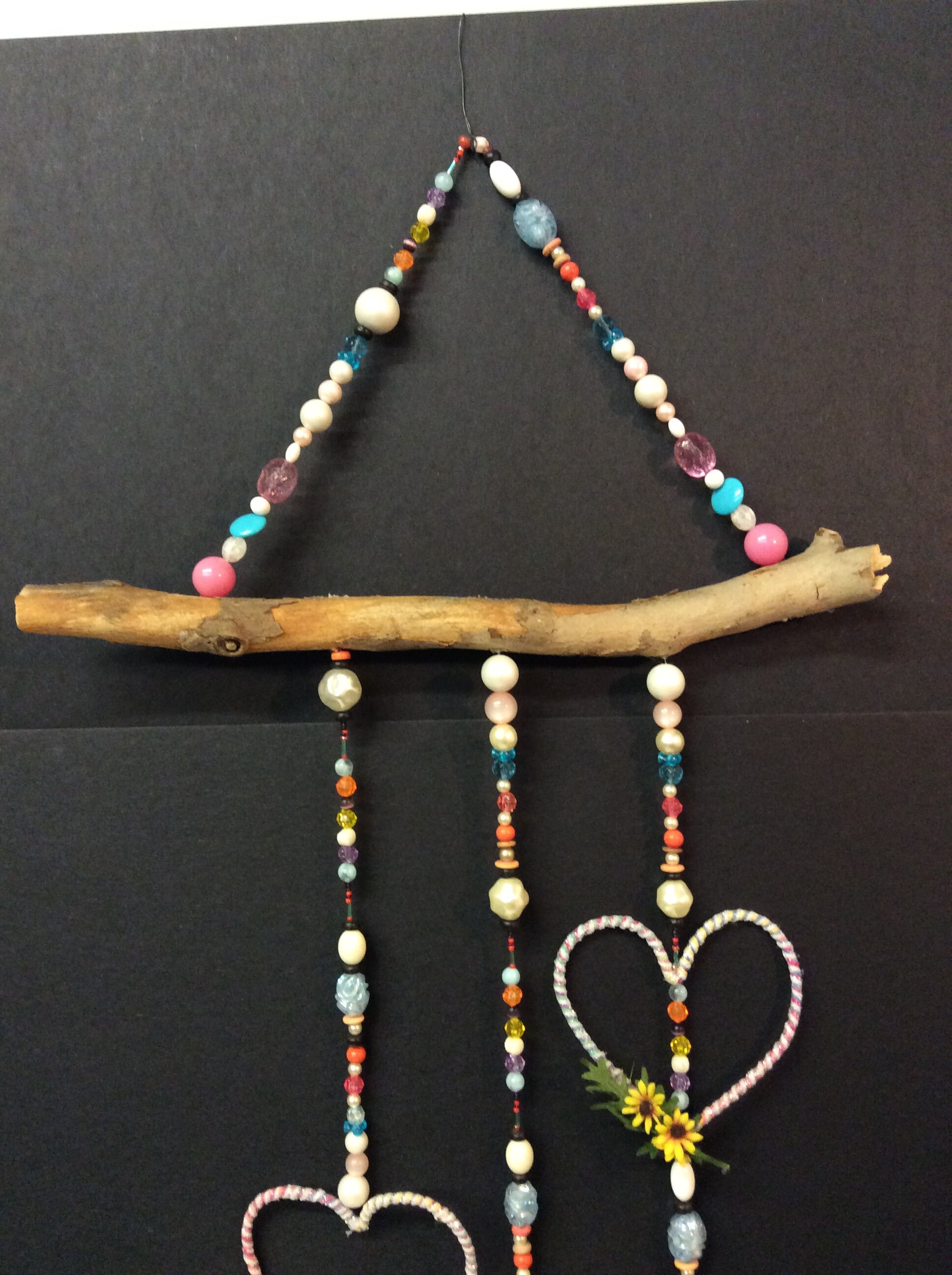 Handmade Hanging Hearts Wall Ceiling Inside Outside | Etsy