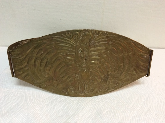 Hand Hammered Brass Belt - Vintage - Awesome - (NBPE4… - Gem