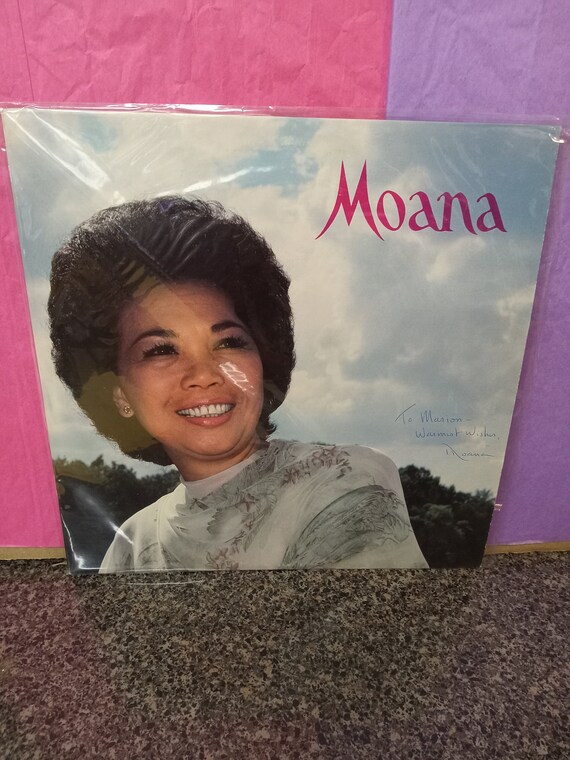 Moana Album Rare Hawaii's Most Distinguished Daughter - Etsy