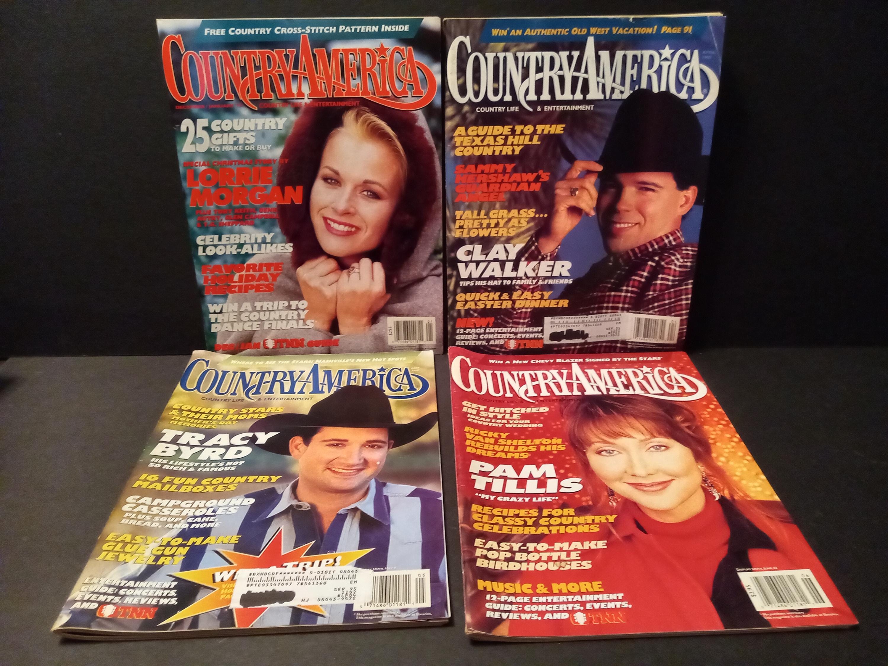 4 - 1995 Country America Magazines - (NBPE#2609E) - Etsy