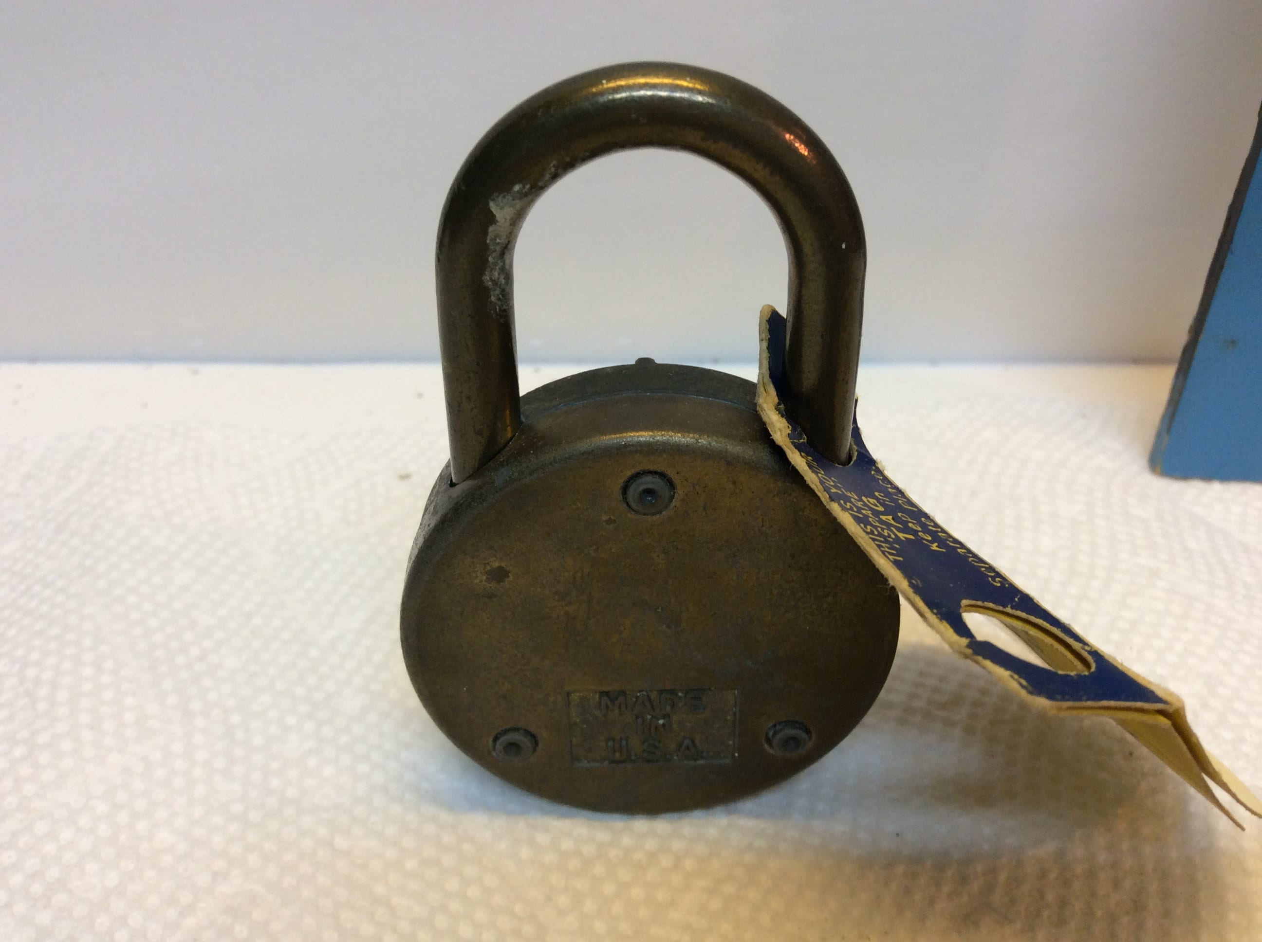 Vintage Slaymaker Combination Padlock Red Works - Etsy