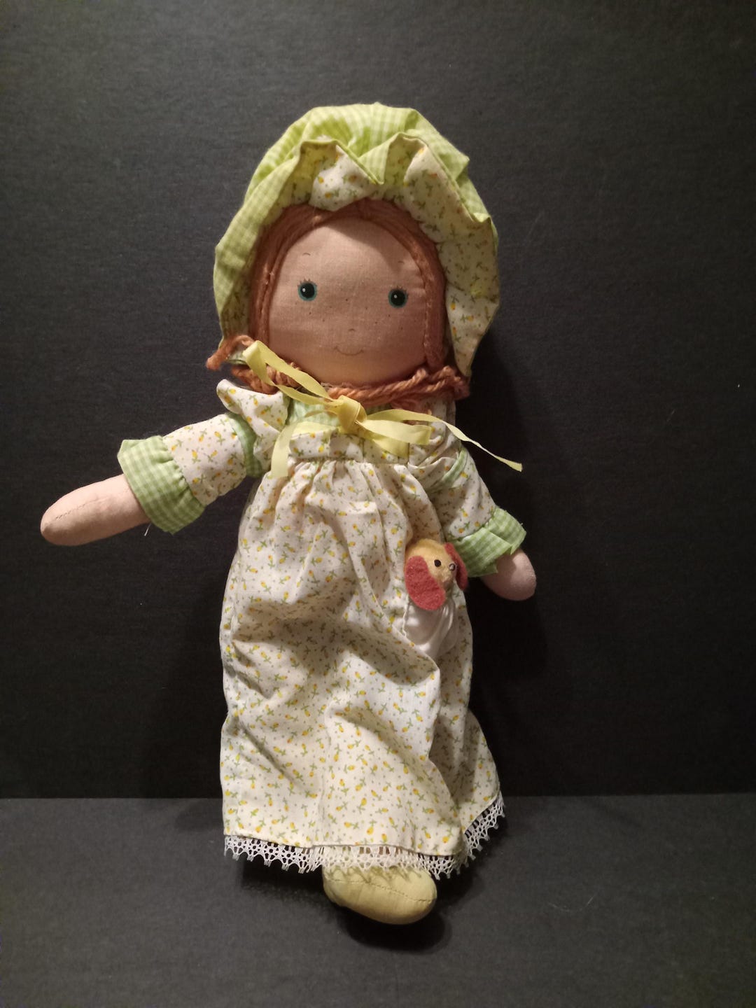 Vintage 13" Holly Hobbie Cloth Doll - Amy - (NBPE#2704ED) - Etsy
