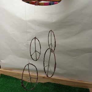 Hand Made - Home Made - Peace Mobile - (NBPE#1905E) - Etsy