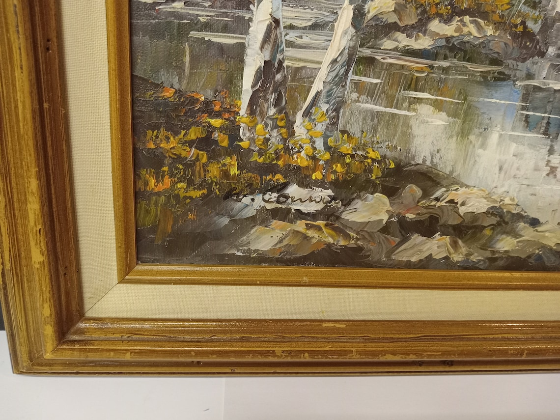 Signed Oil - W. Conway - 1892-1949 - the Century Mill - Mint - (NBPE ...