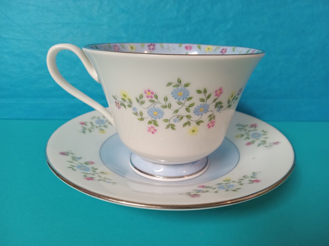 Oxford Fine Bone China - Fox Croft Cup and Saucer - Vintage - Mint ...