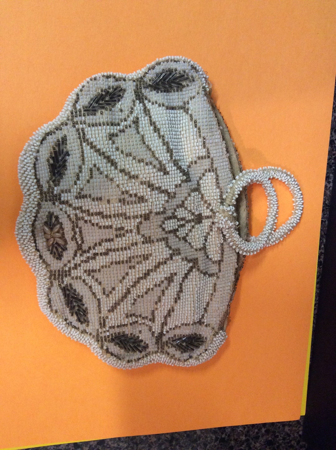 1920's Beaded Shell Shaped Purse - Made in Czech - (NBPE#808) - Etsy