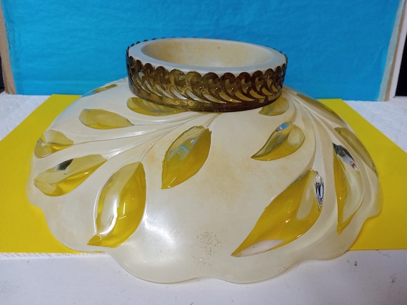 Round Vintage Glass Light Covers