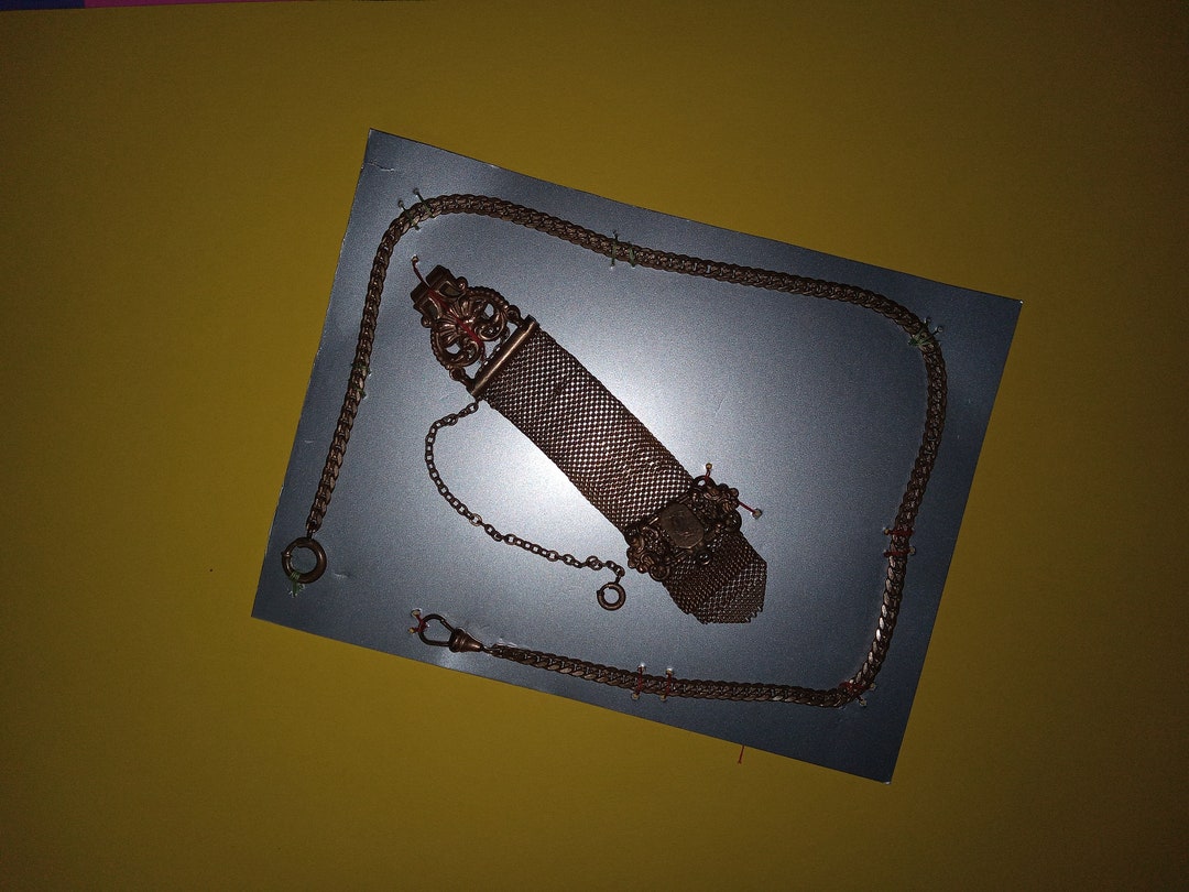 2 Vintage Watch Fobs - Chain & Pocket Clip - (NBPE#2152E) - Etsy