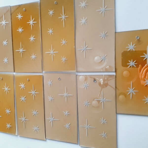 Amber Glass Panel - Etsy