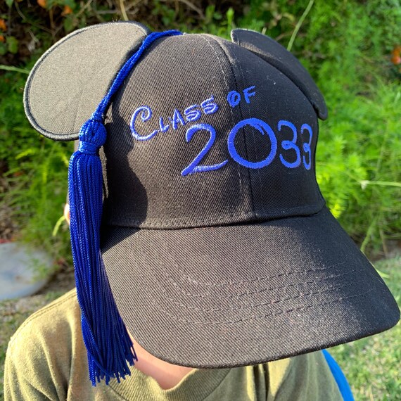 Child Graduation Mickey Mouse Baseball Cap With Tassel for - Etsy