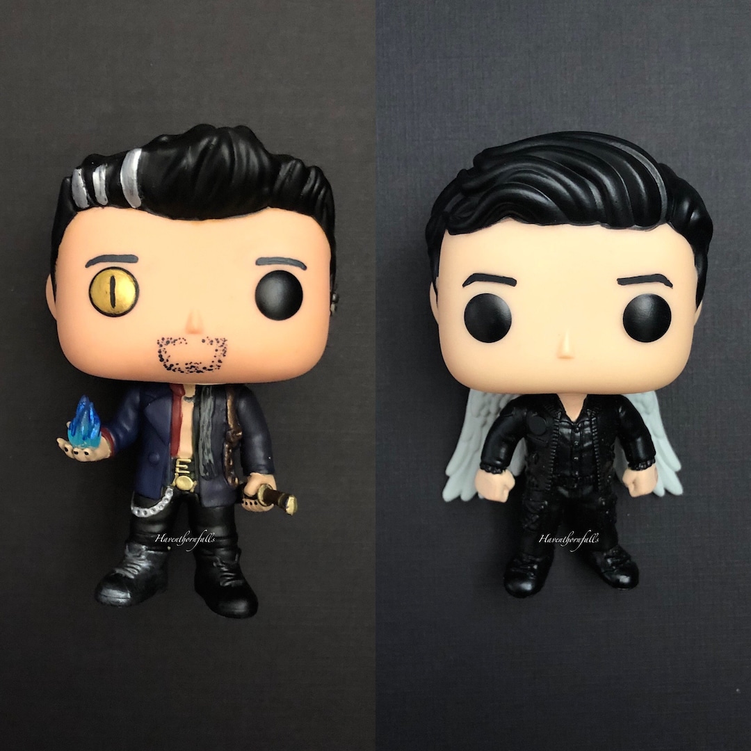 Shadowhunters - Magnus Bane - Alec Lightwood - CUSTOM Figure Pop Doll ...