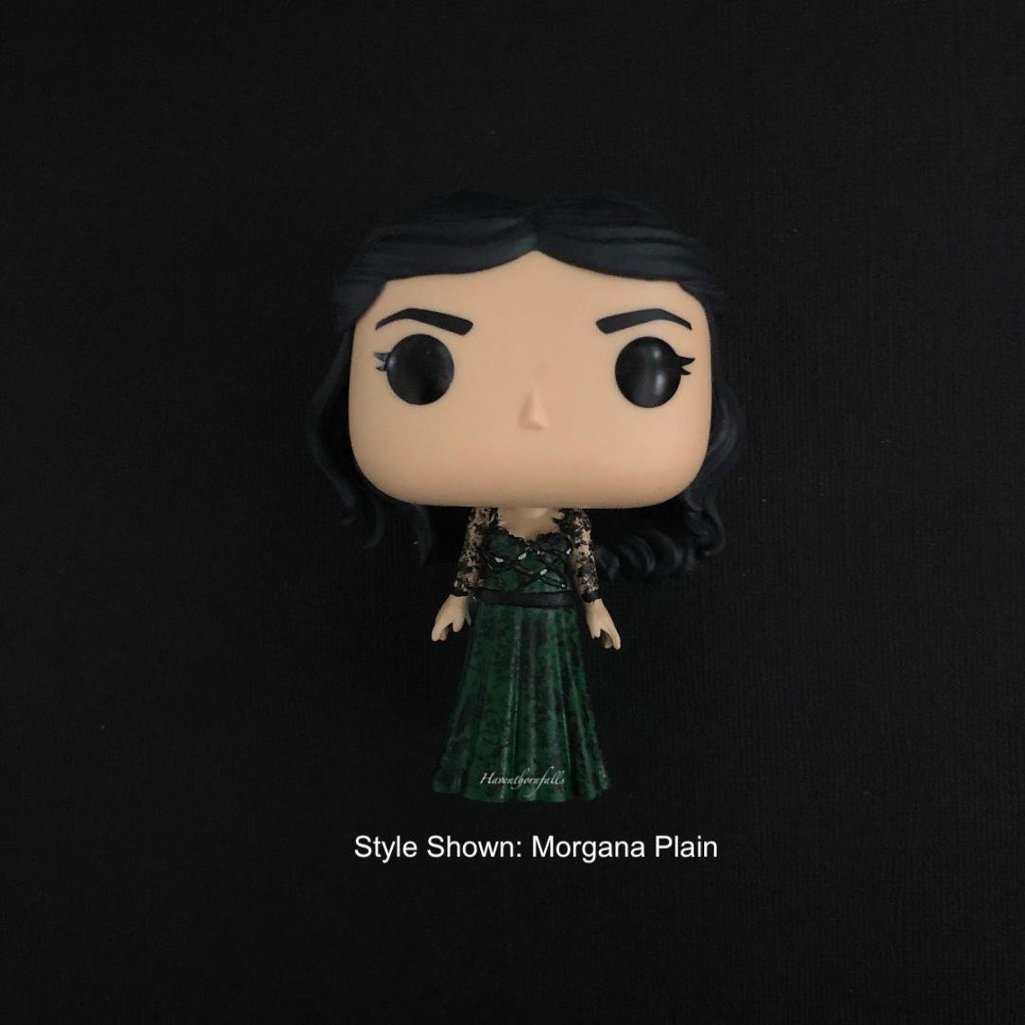 Morgana Pendragon BBC Merlin Show Custom Funko Pop Doll - Etsy