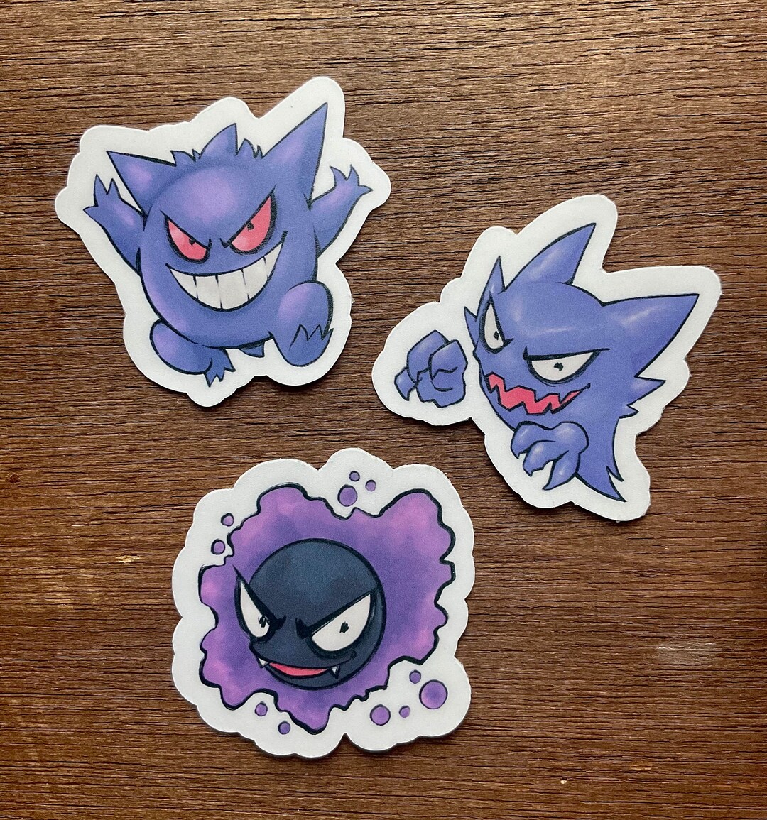 Ghastly Evolution Sticker Pack - Etsy