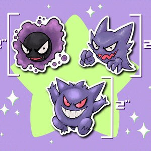 Ghastly Evolution Sticker Pack - Etsy