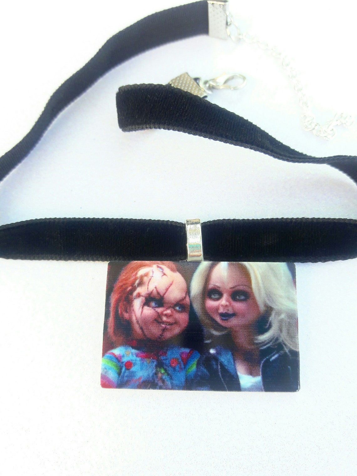 Bride of Chucky Black Velvet Choker Necklace Child's - Etsy