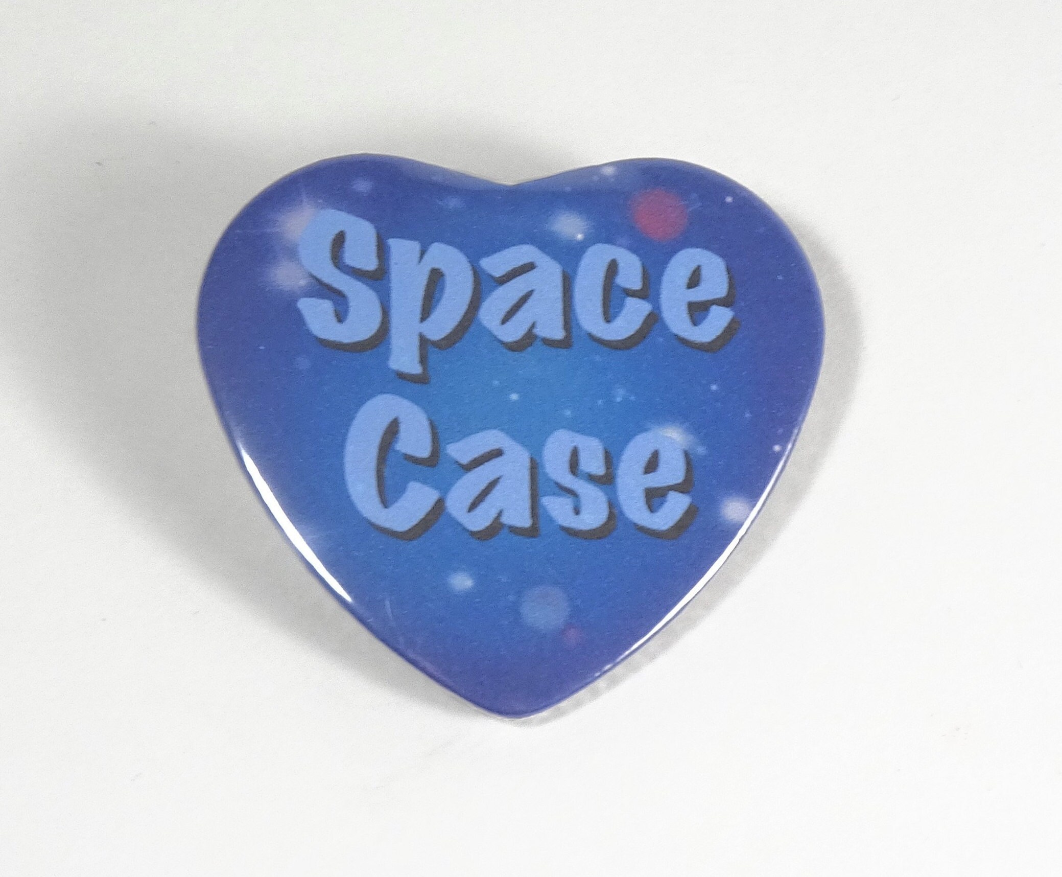 Kawaii Heart Button 2 Inch Pin Back Heart Button Kawaii - Etsy