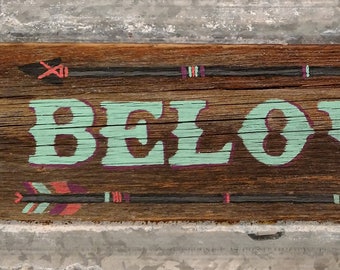 Old Barn Board Sign - Etsy