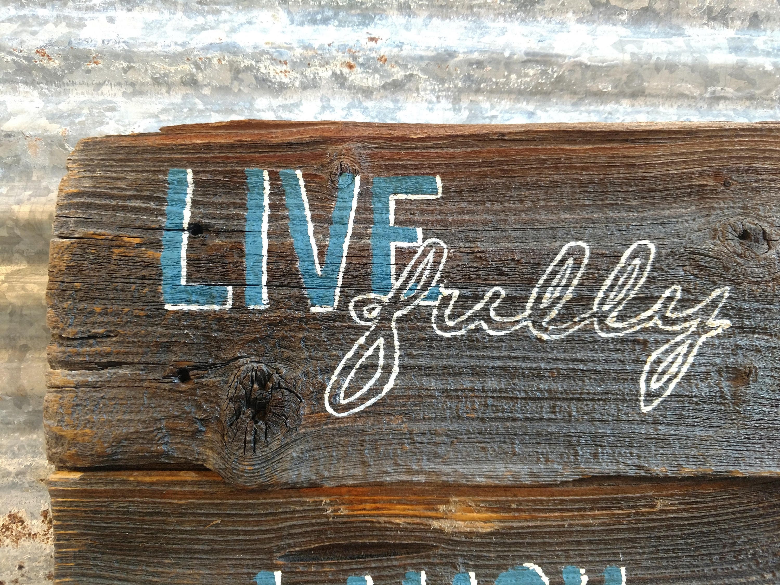 Live Fully Love Deeply Laugh Often Marriage Family Friends - Etsy