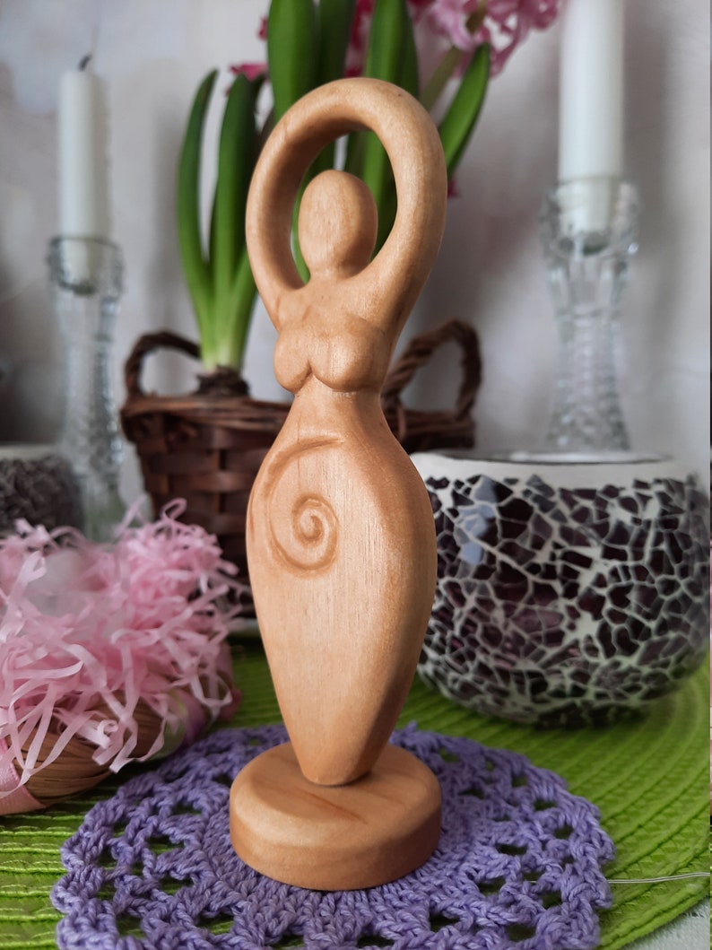 Altar Wooden Fertility Divine Couple Wiccan Pagan God and - Etsy