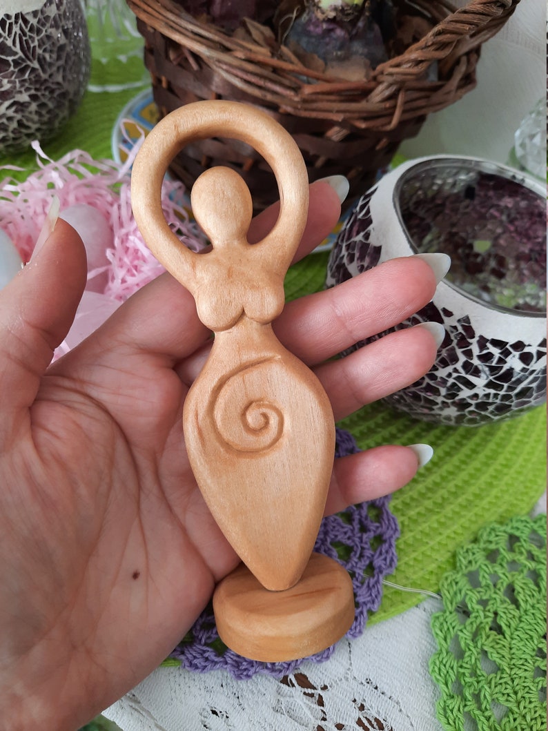 Altar Wooden Fertility Divine Couple Wiccan Pagan God and - Etsy