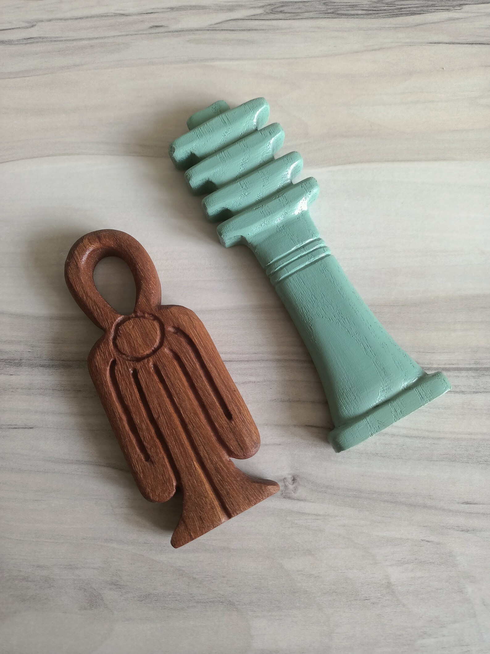 The Knot of Isis Tyet and the Spine of Osiris Djed Egyptian - Etsy