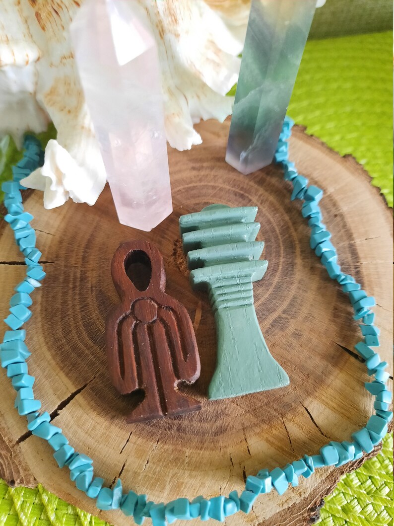 The Knot of Isis Tyet and the Spine of Osiris Djed Egyptian - Etsy