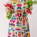 Nordic Print Kitchen Apron Scandinavian Pattern Apron - Etsy