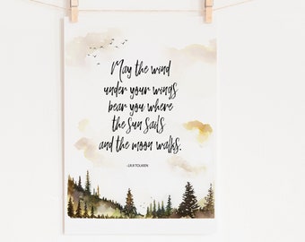 Tolkien Art Poster - Etsy