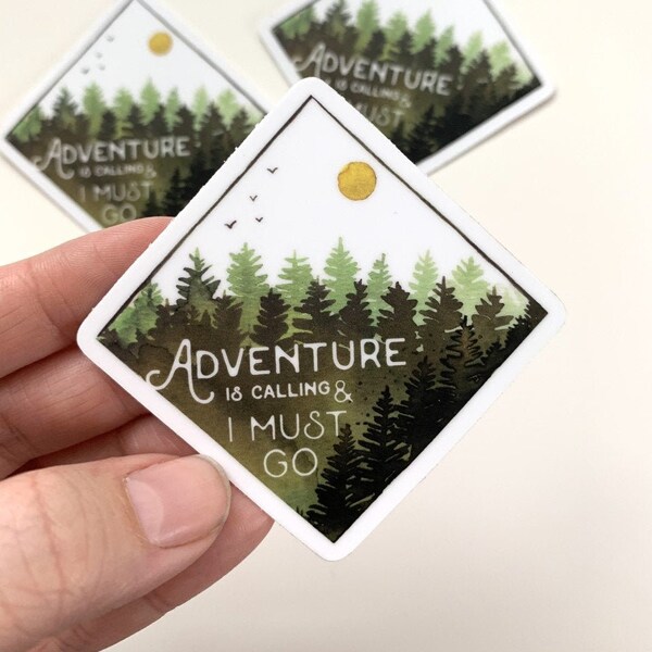 Adventure Sticker - Etsy