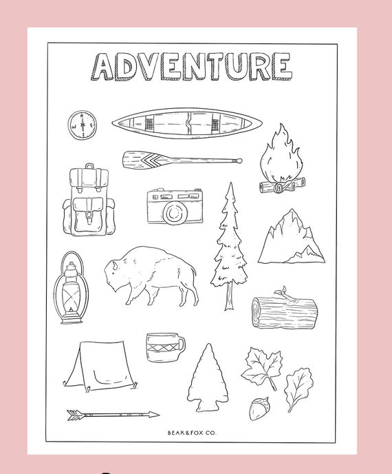 Coloring Pages Outdoors