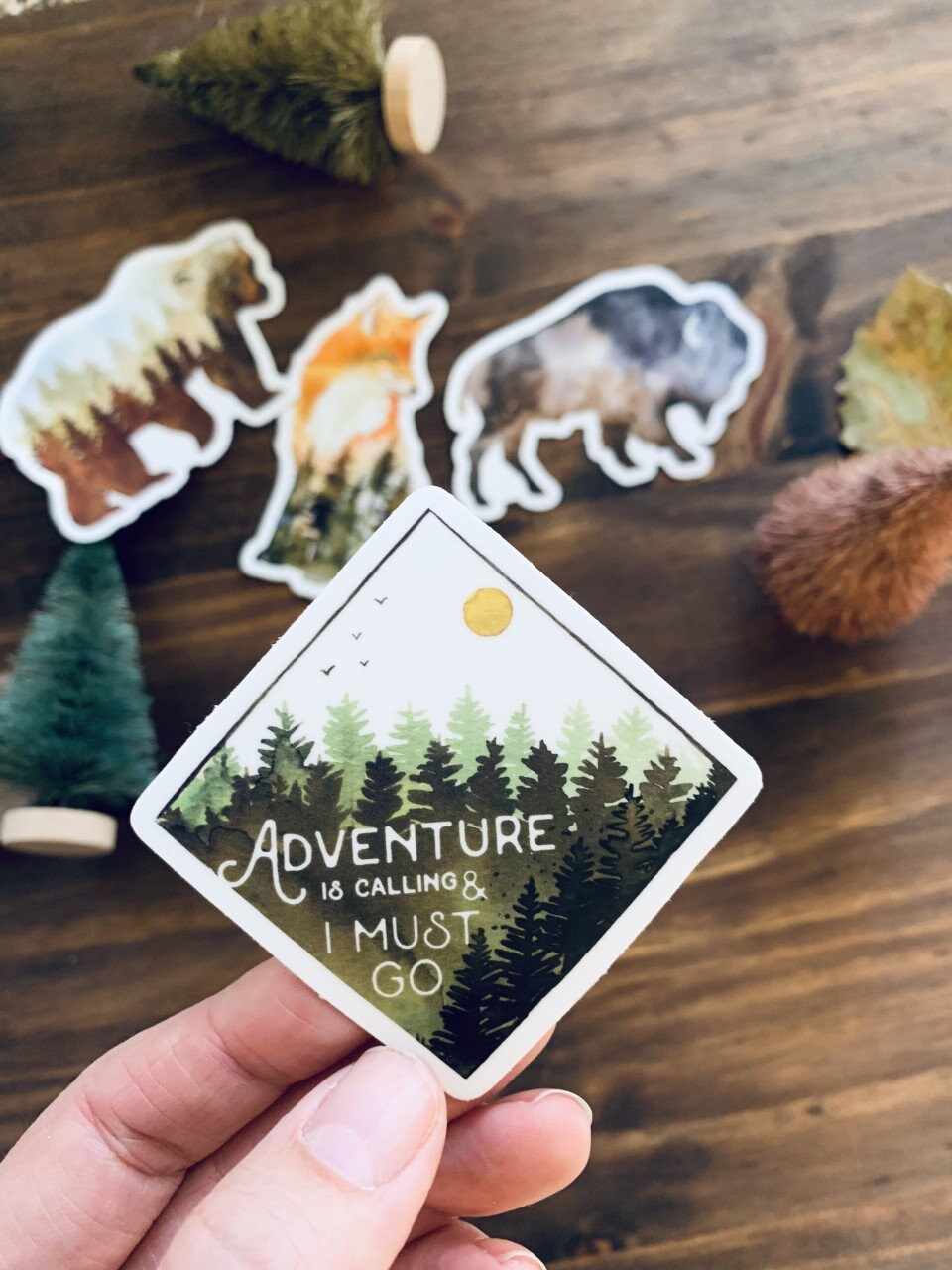 Adventure sticker adventure is calling and I must go travel | Etsy